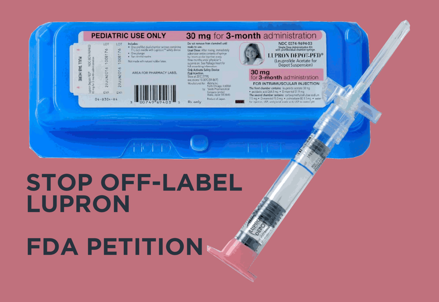 FDA Petition to Stop Off-Label Puberty Blockers | Our Duty